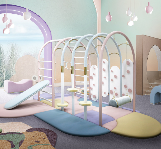 Bubble Gum Gym Wonderland: Designing a Dynamic Playroom for Kids ...