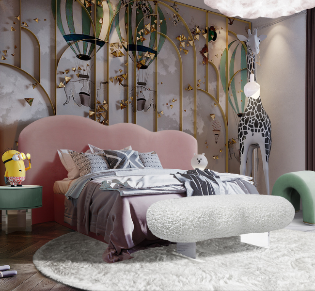 Dreamy Escapes: Designing a Magical Kids' Bedroom with Cloud Bed ...