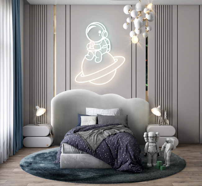 Dreamy Escapes: Designing a Magical Kids' Bedroom with Cloud Bed ...