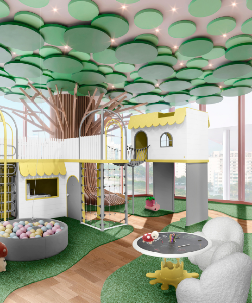 Whimsical Retreat: Luxury Kids' Playroom in Nature-Inspired Hues ...
