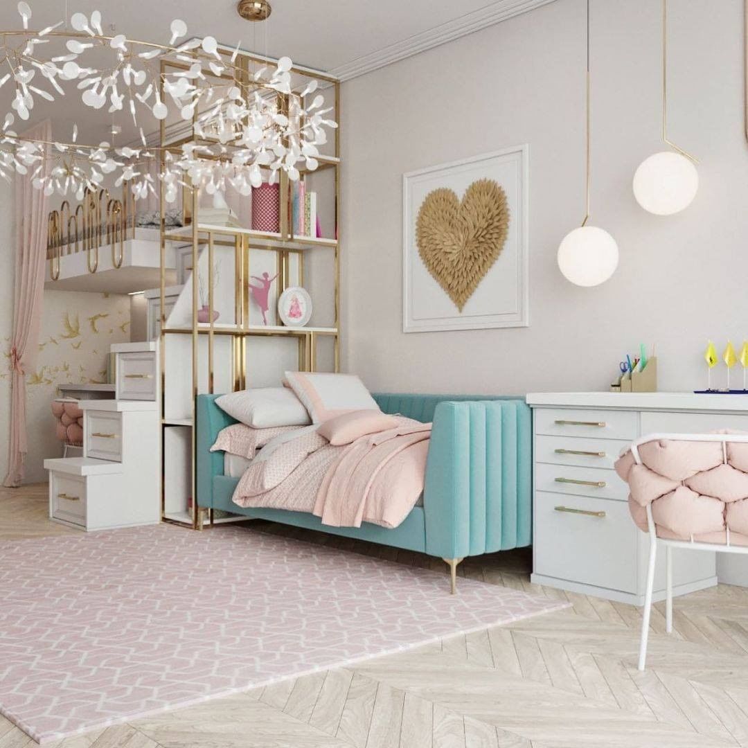 Modern Contemporary Girls Room by Premier Home Studio | Circu Magical ...