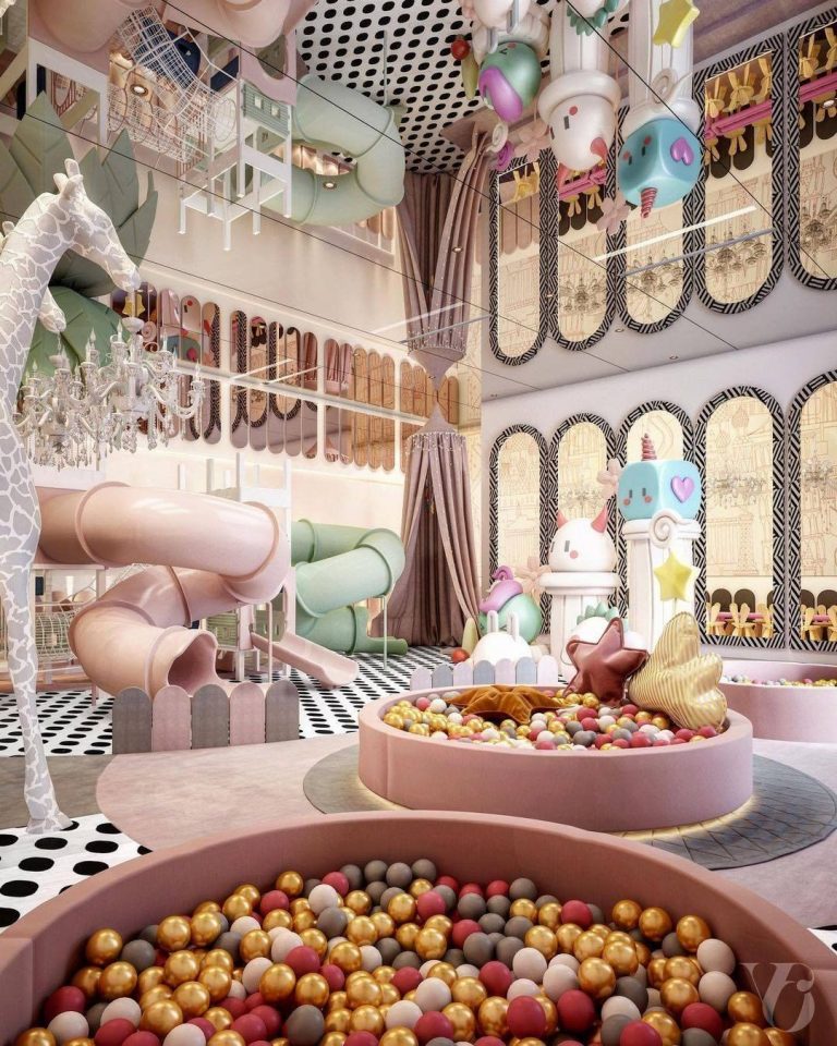 A incredible kids playground for kids designed by VÕLU Studios ...